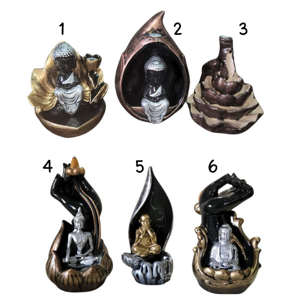 Cascadas de Humo Grande 22cm - Sahumerios Somali